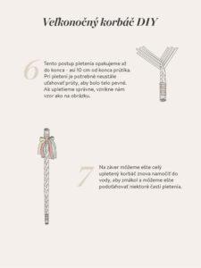 Jednoduchý postup, ako upliesť korbáč na veľkonočnú šibačku | Westwing